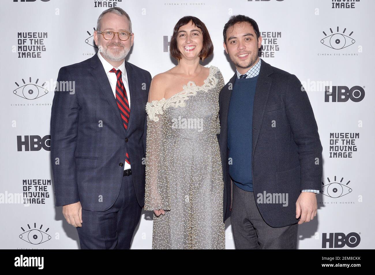 (L-R) Morgan Neville, Caryn Capotosto and Nicholas Ma for "Won't You Be ...