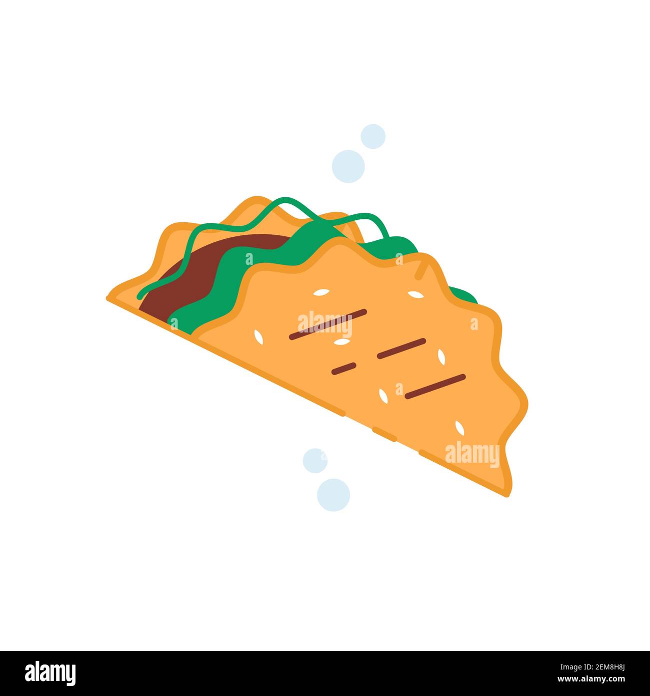 Sandwich Wrap Drawing