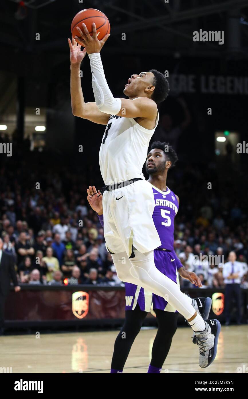 January 12, 2019: Colorado Buffaloes guard Tyler Bey (1) puts up a shot ...