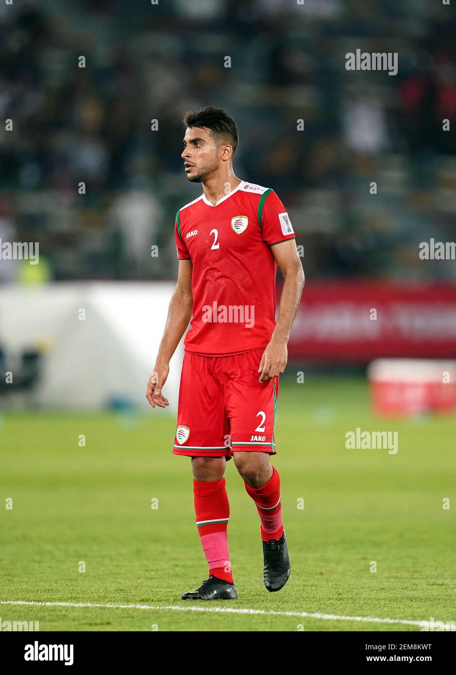 January 13, 2019 : Mohammed Al-Musalami of Oman during Oman v Japan at ...