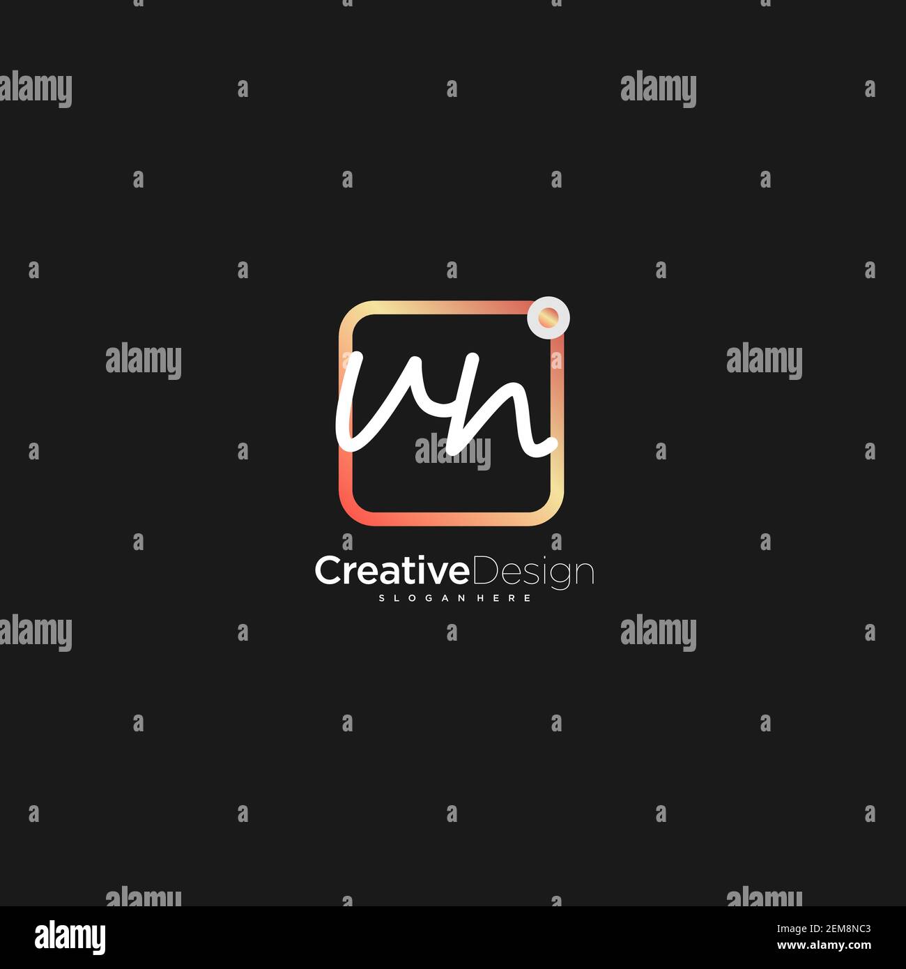 Vn letter Stock Vector Images - Alamy