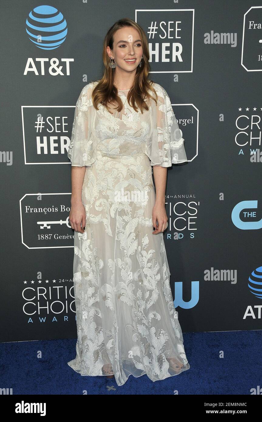 Jodie Comer at the 24th Annual Critics Choice Awards held at the Barker ...