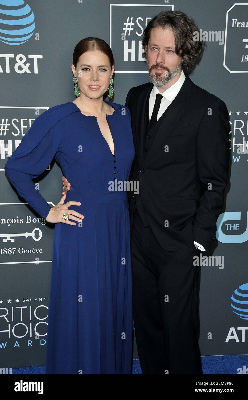 Amy Adams and Darren Le Gallo at the 24th Annual Critics Choice Awards ...