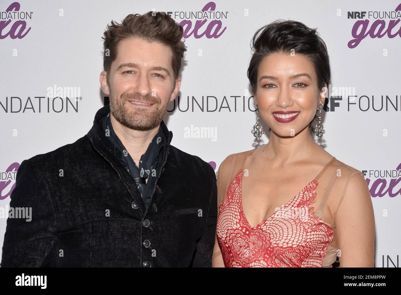 (L-R) Actor Matthew Morrison and Renee Morrison attend the Fifth Annual ...