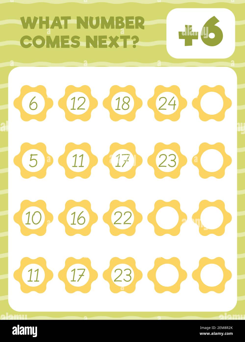 Math worksheet practice print page. What number comes next? Count and ...