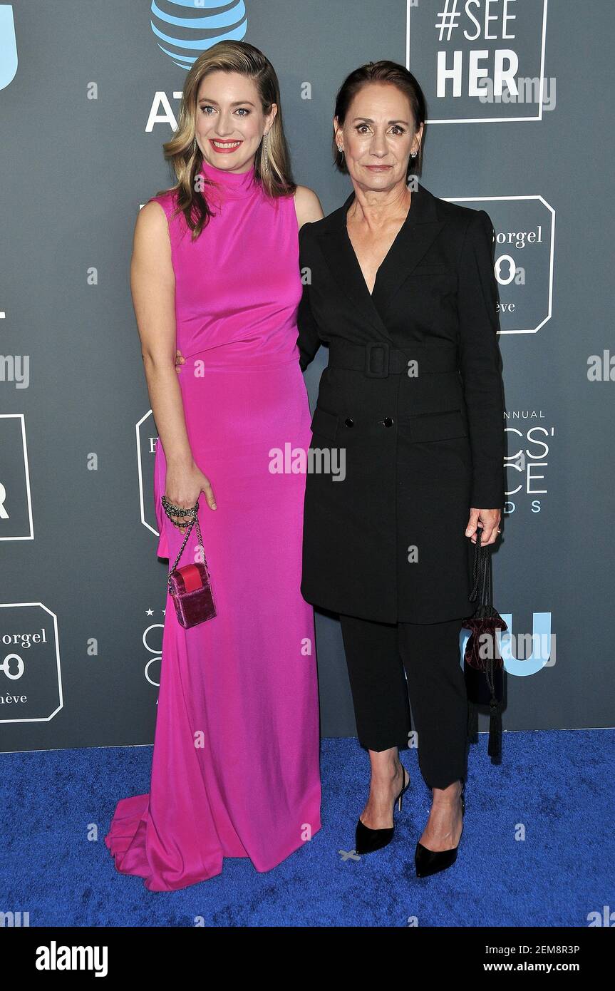 Zoe Perry and Laurie Metcalf at the 24th Annual Critics Choice Awards ...