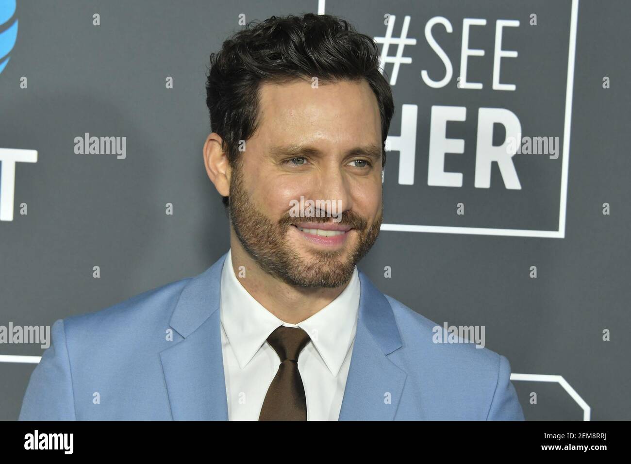 Edgar Ramirez at the 24th Annual Critics Choice Awards held at the ...