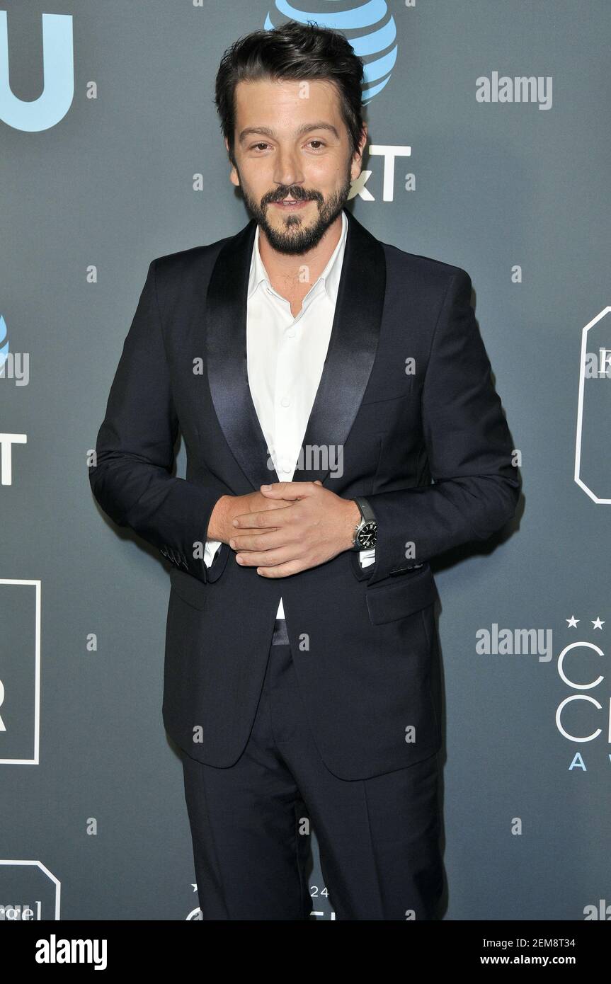 Diego Luna at the 24th Annual Critics Choice Awards held at the Barker ...