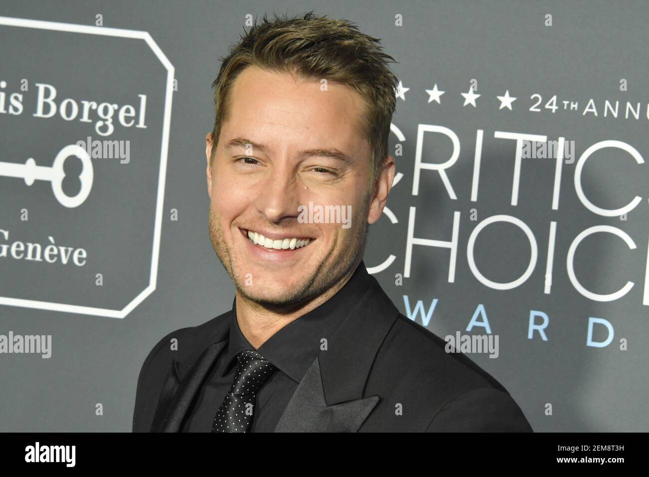 Justin Hartley at the 24th Annual Critics Choice Awards held at the ...
