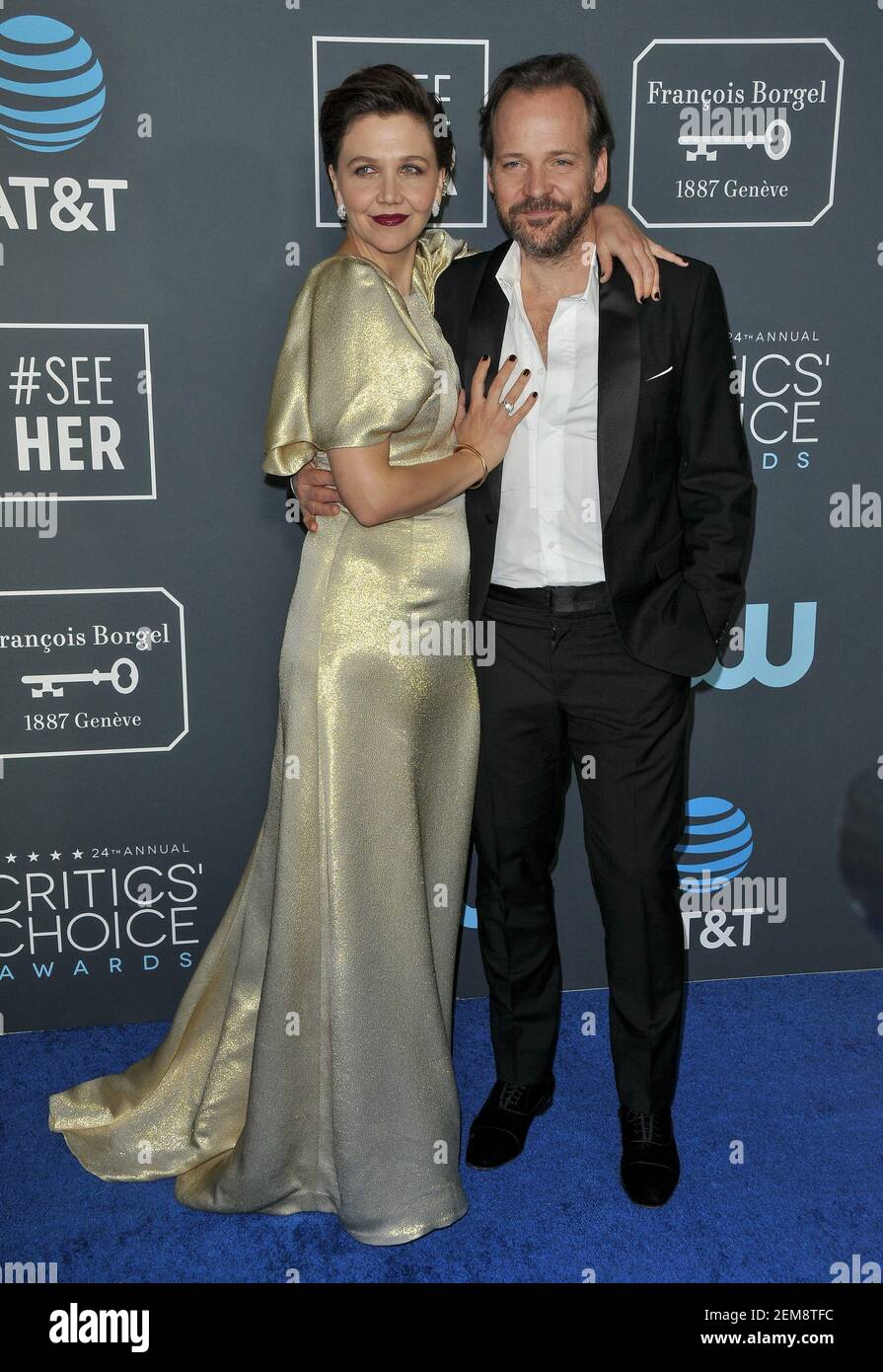 at the 24th Annual Critics Choice Awards held at the Barker Hangar on ...