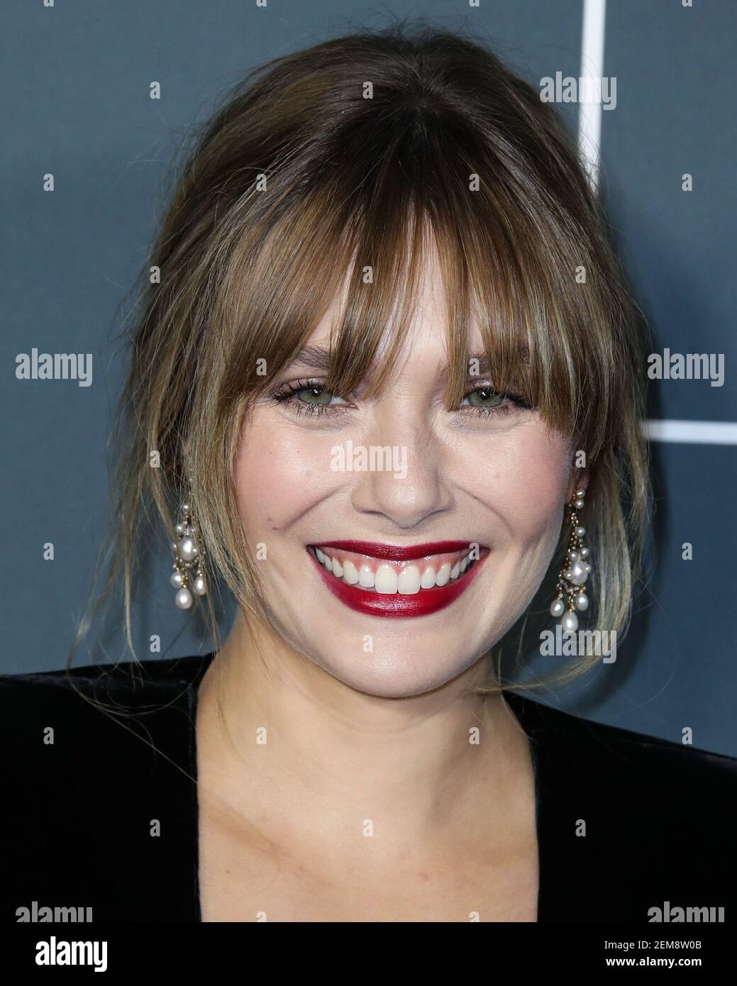 SANTA MONICA, LOS ANGELES, CA, USA - JANUARY 13: Actress Elizabeth ...