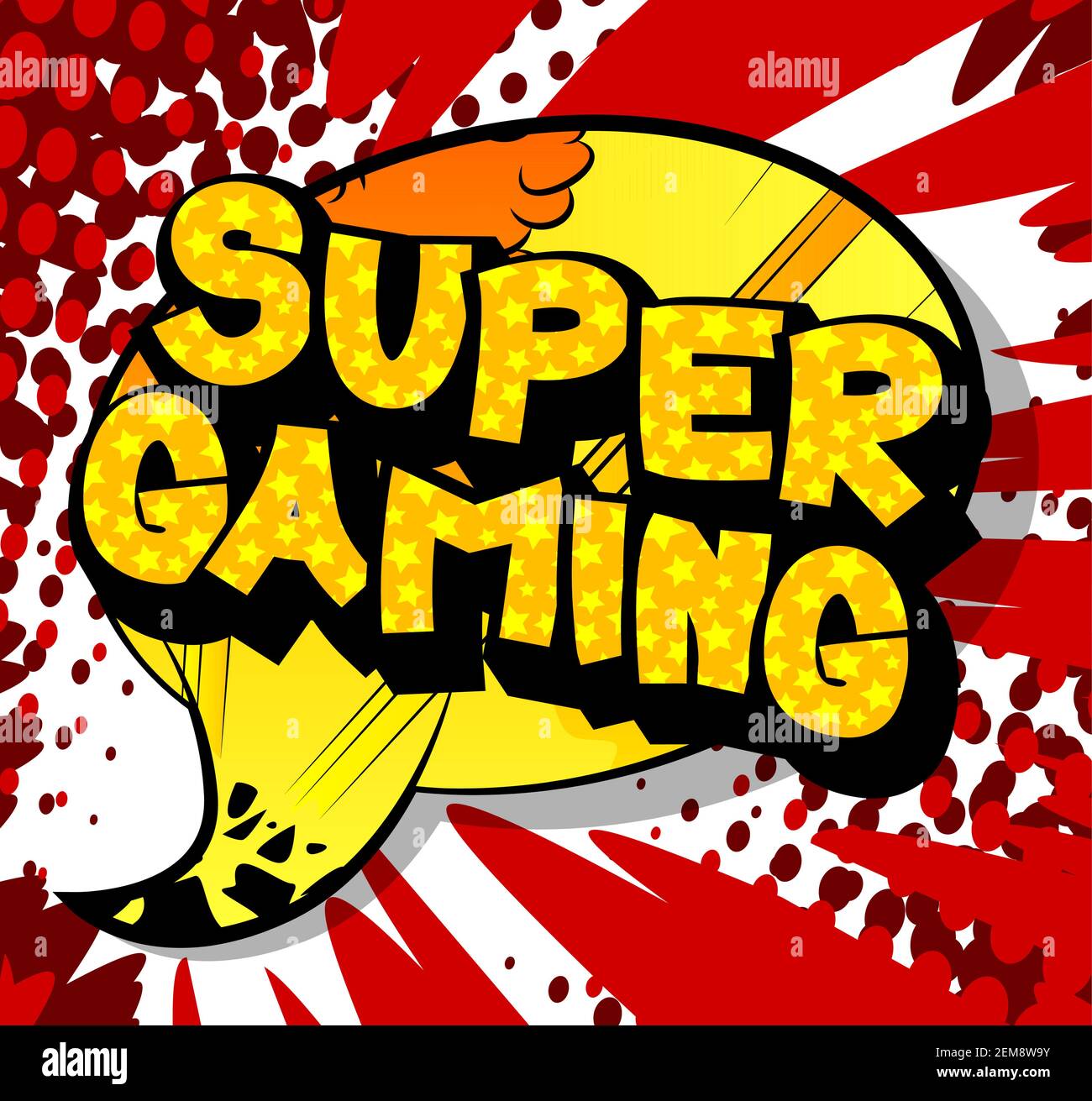 Pc or Console gaming, Gamer related words, quote on Comic book style ...