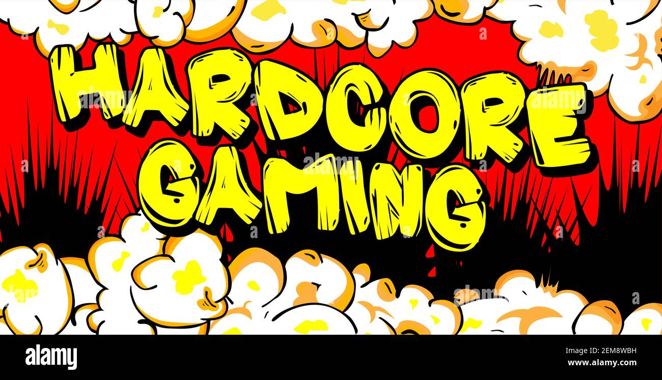 Pc or Console gaming, Gamer related words, quote on Comic book style ...