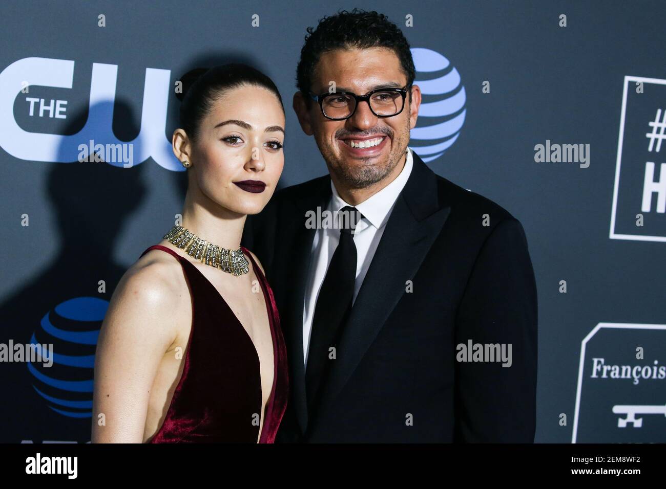 SANTA MONICA, LOS ANGELES, CA, USA - JANUARY 13: Actress Emmy Rossum ...