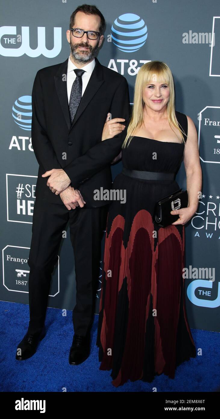 SANTA MONICA, LOS ANGELES, CA, USA - JANUARY 13: Eric White and wife ...