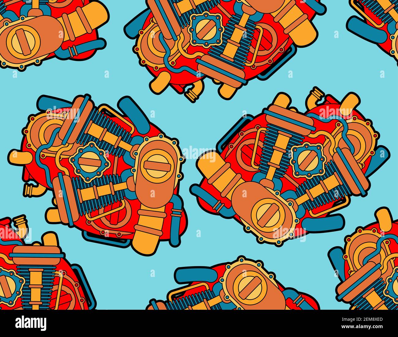 Seamless engine hi-res stock photography and images - Alamy