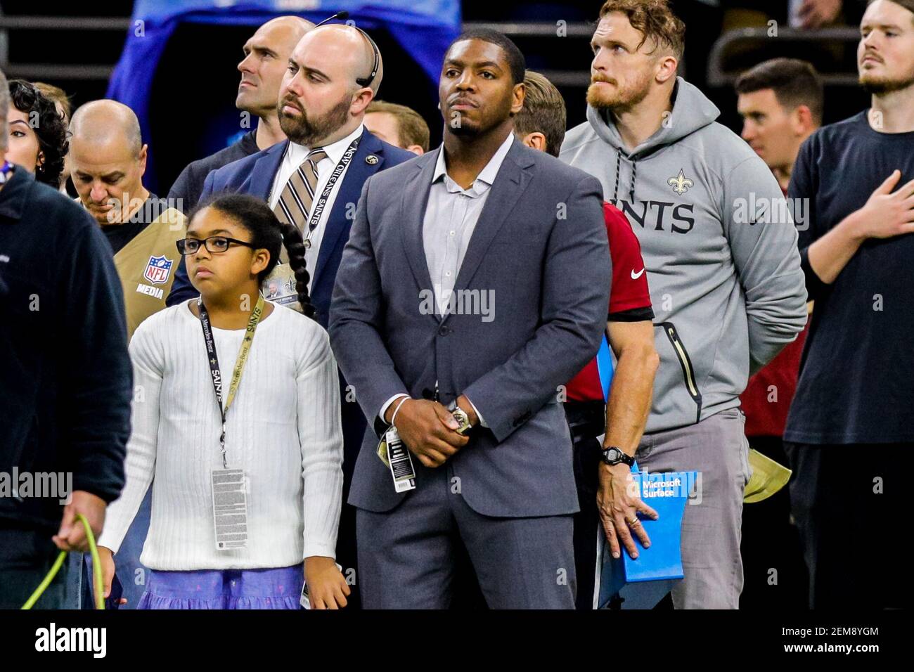 January 13, 2019: Former New Orleans Saints linebacker Jonathan Vilma ...