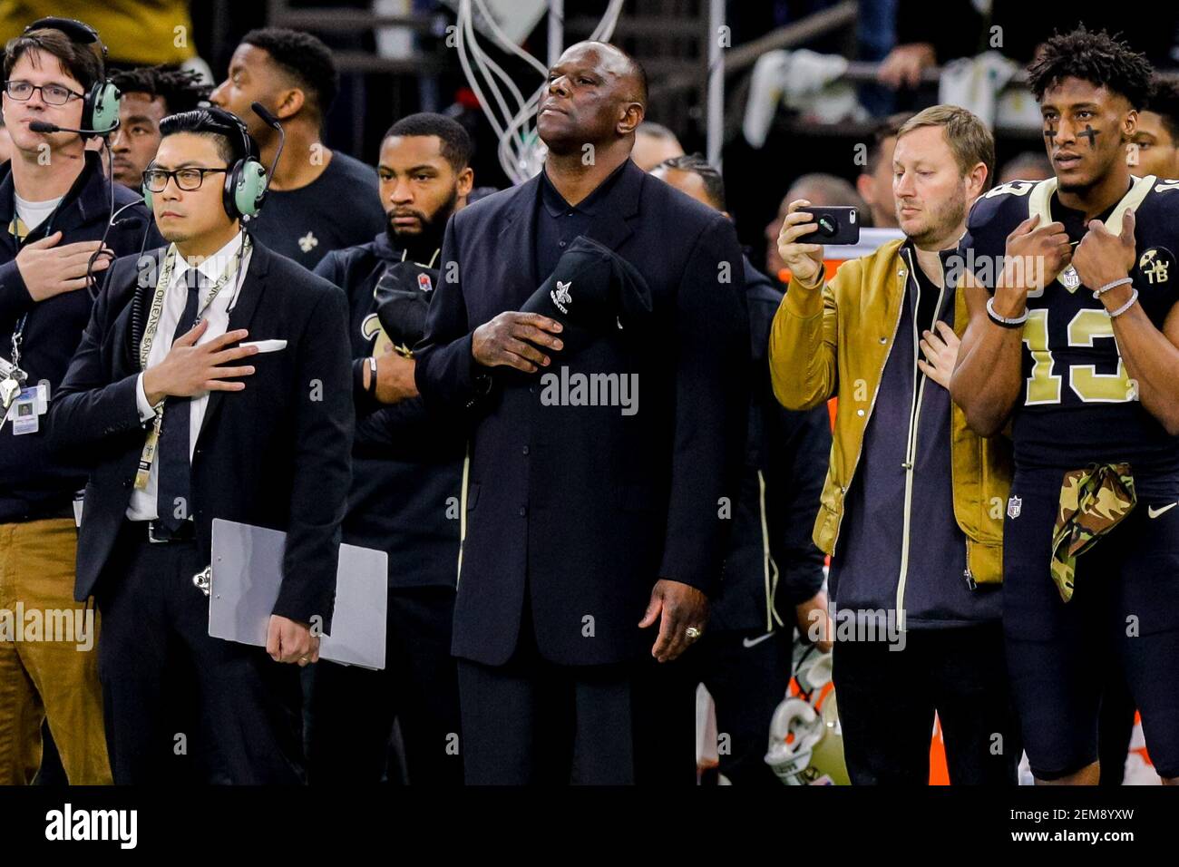 January 13, 2019: Former New Orleans Saints linebacker Patrick Swilling ...