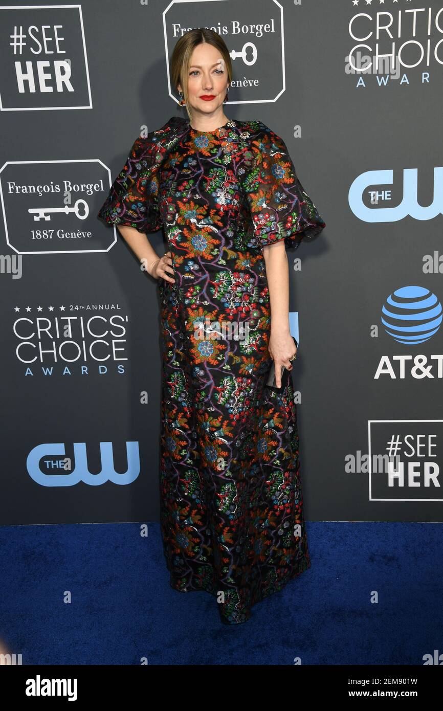 Judy Greer attends the 24th Annual Critics Choice Awards, held at ...