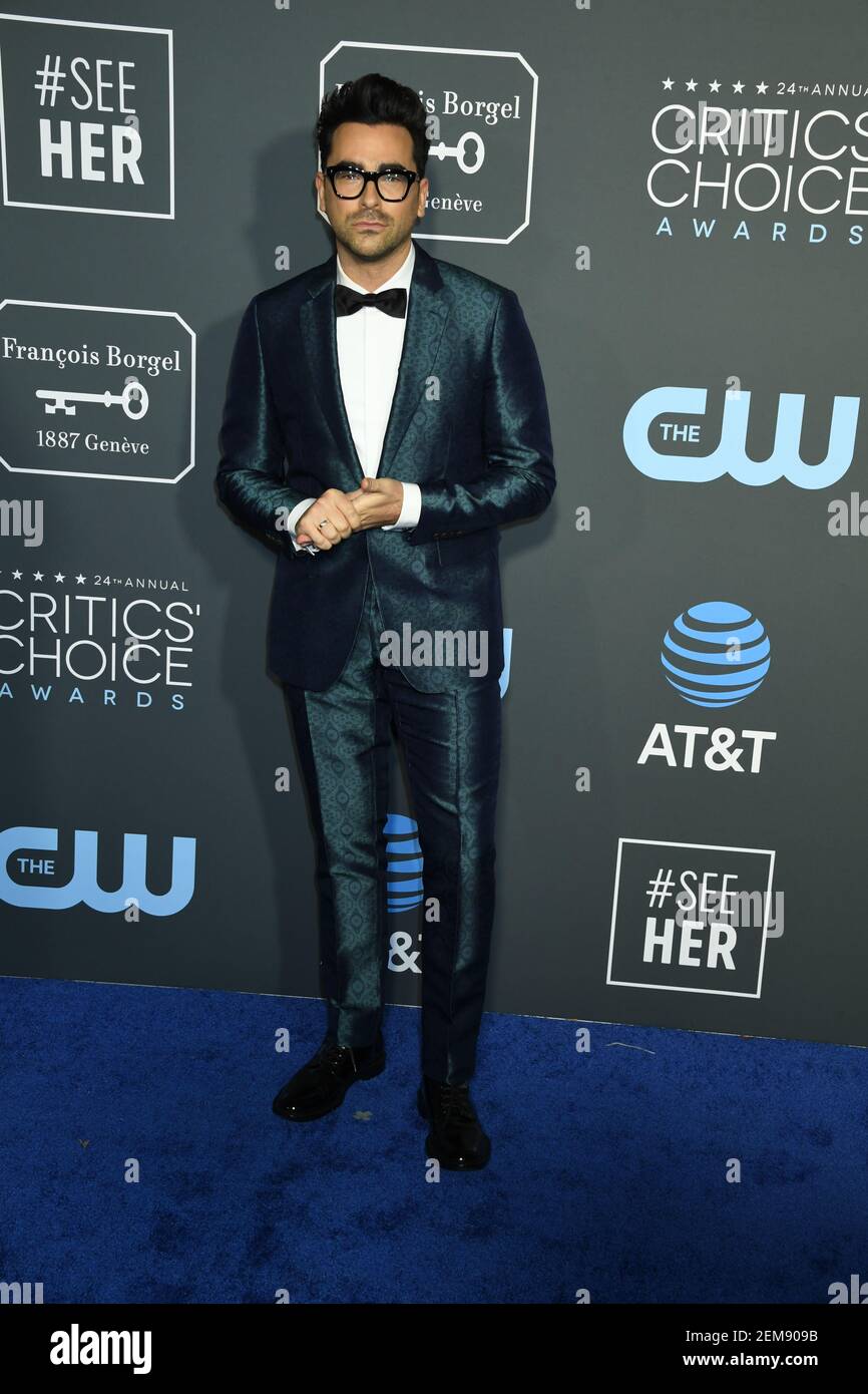 Daniel Levy attends the 24th Annual Critics Choice Awards, held at ...