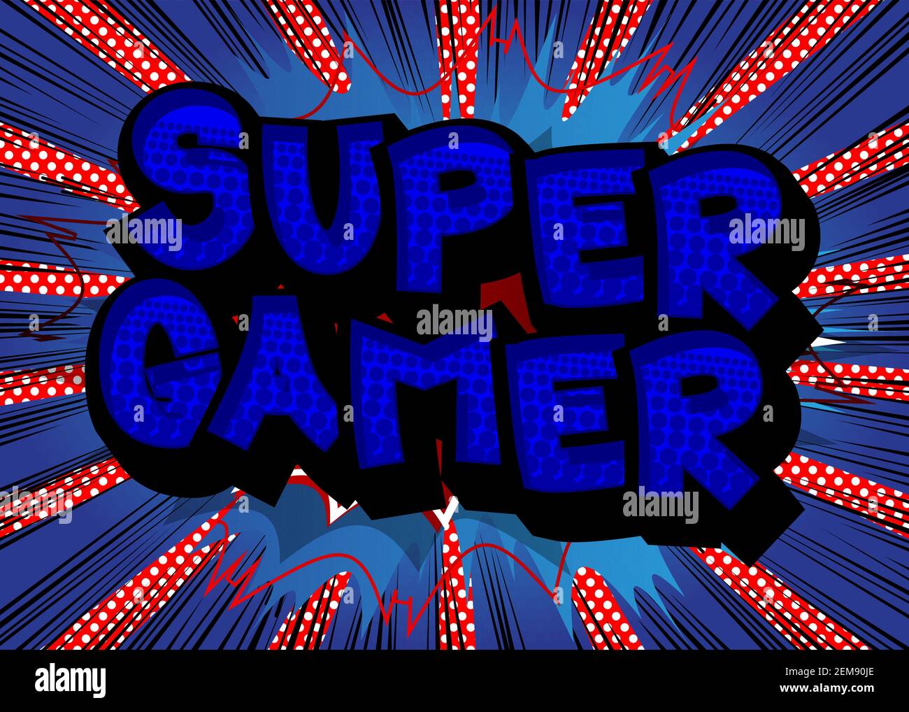 Pc or Console gaming, Gamer related words, quote on Comic book style ...