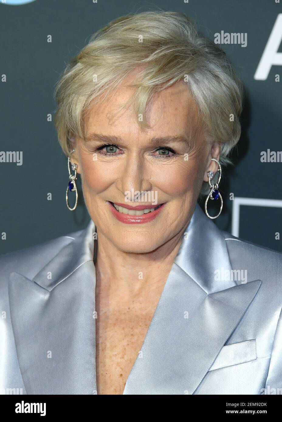 SANTA MONICA - JANUARY 13: Glenn Close at the 24th Annual Critics' Choice Awards at the Barker ...