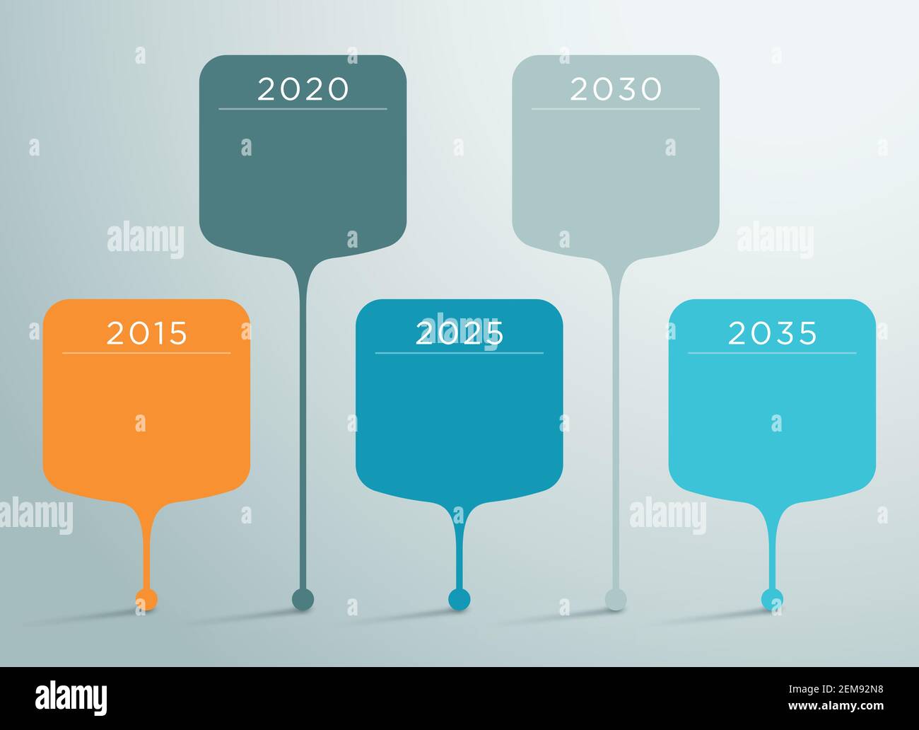 Timeline Vector 3d Infographic 7 Stock Vector Image & Art - Alamy