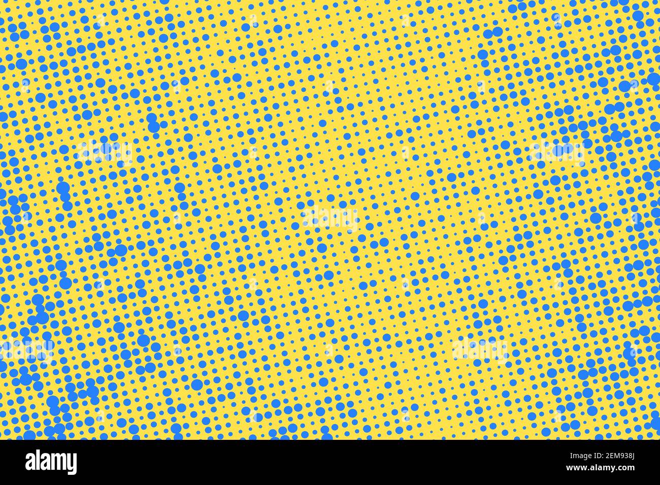 Comic Book Background Dots Yellow