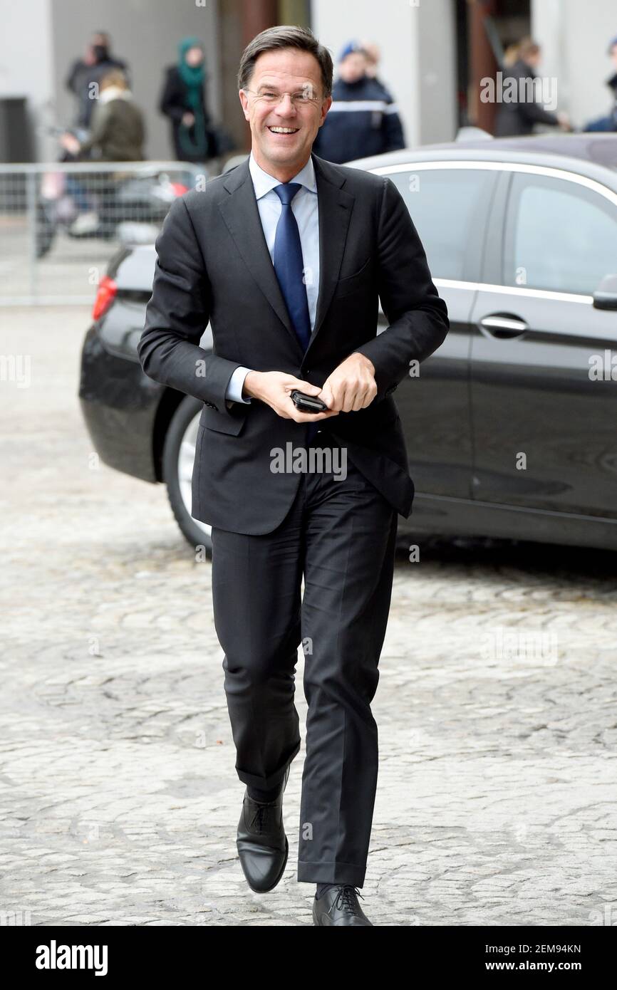 Prime Minister Mark Rutte during arrival for the New Years Reception at ...