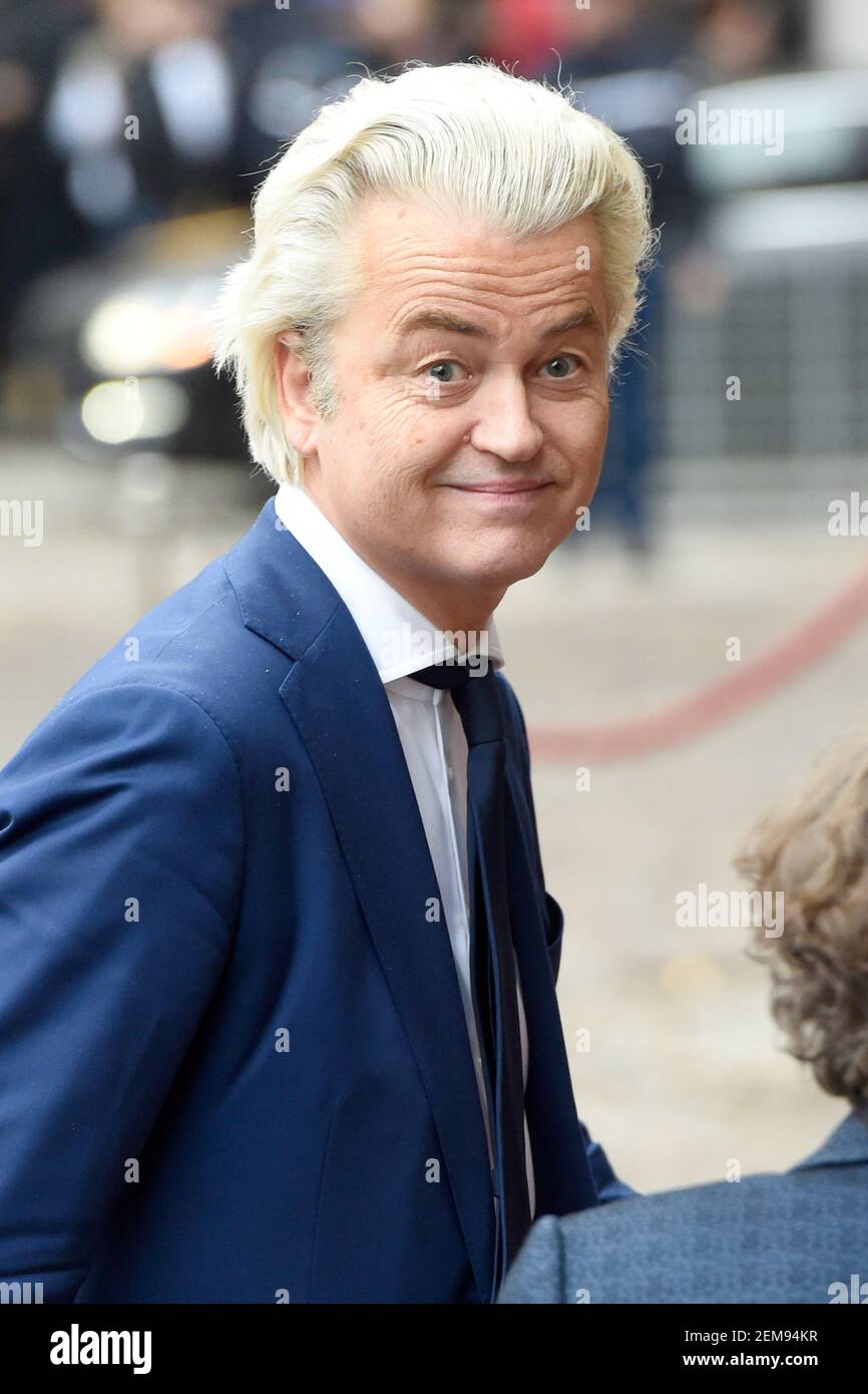 Geert Wilders during arrival for the New Years Reception at The Royal ...