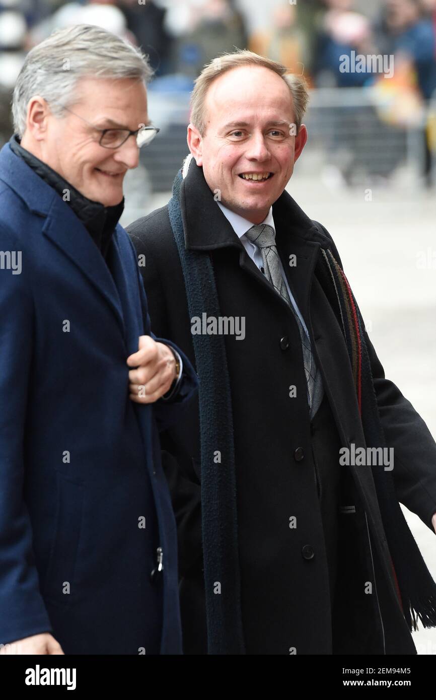 Kees van der Staaij during arrival for the New Years Reception at The ...