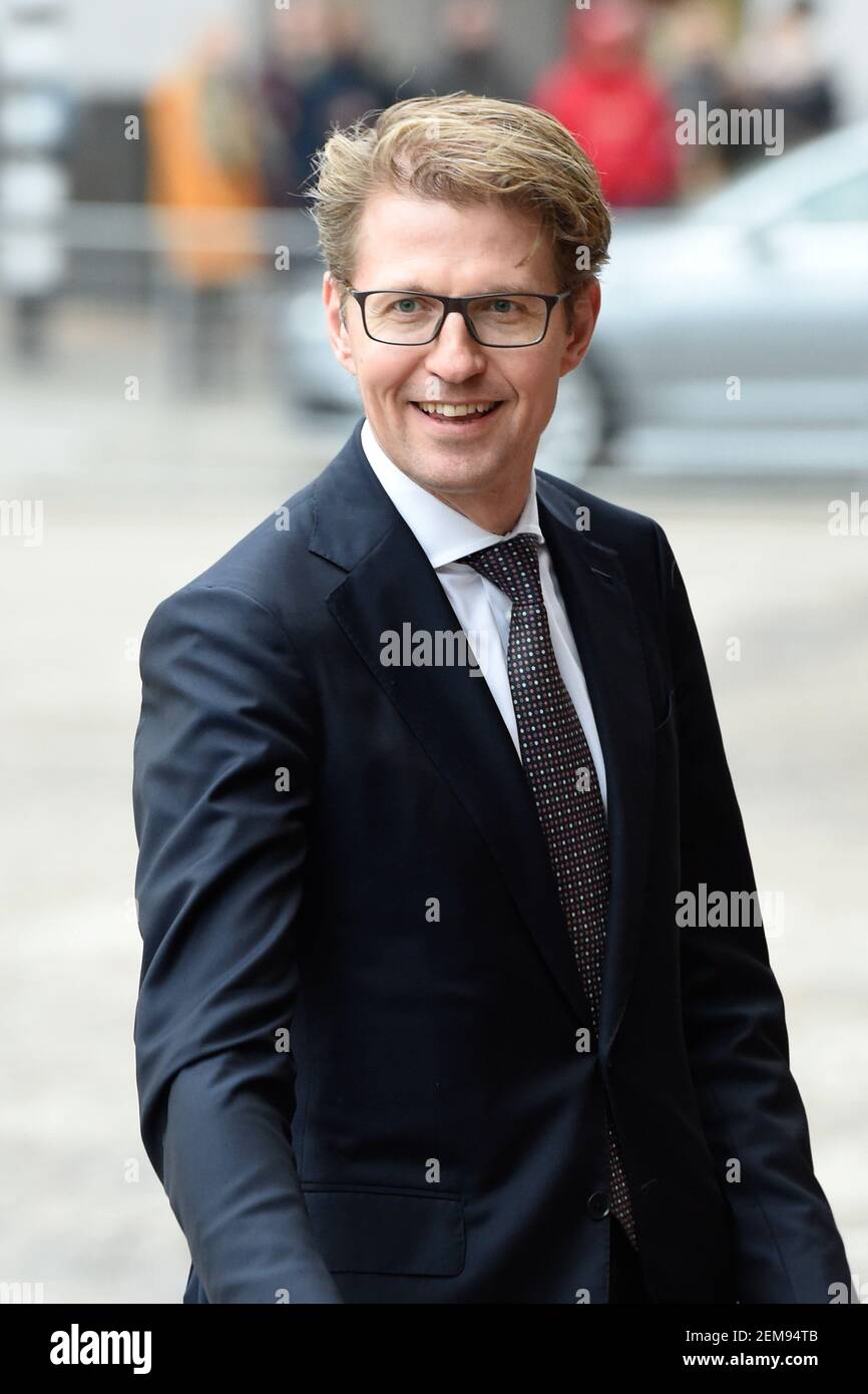 Sander Dekker during arrival for the New Years Reception at The Royal ...