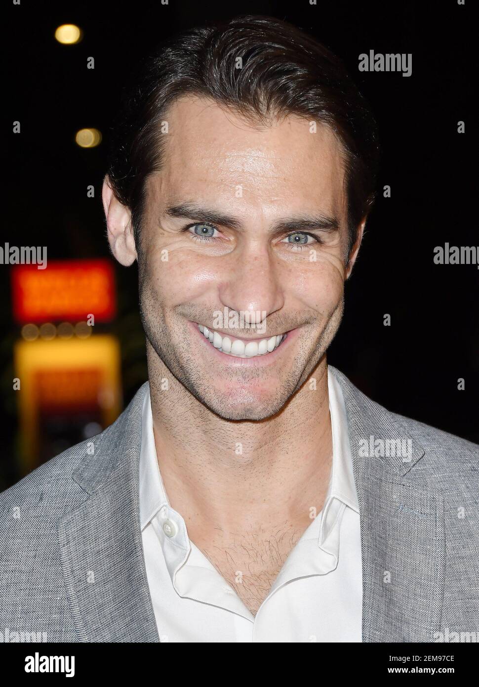 Ty Mayberry arrives at the "Linda Vista" Opening Night held at the Mark ...