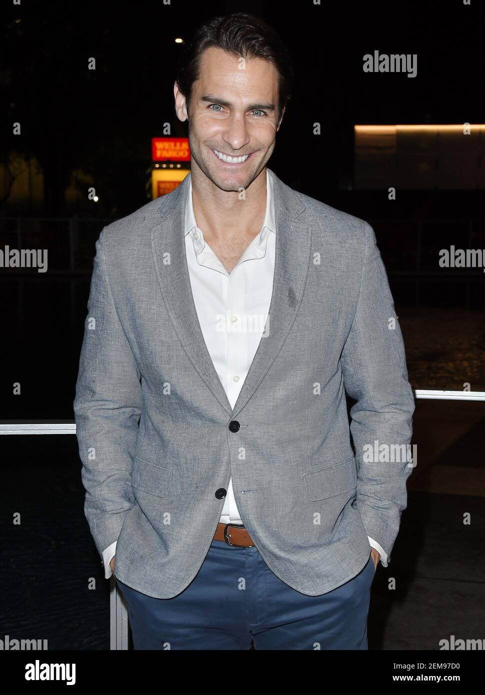 Ty Mayberry arrives at the "Linda Vista" Opening Night held at the Mark ...