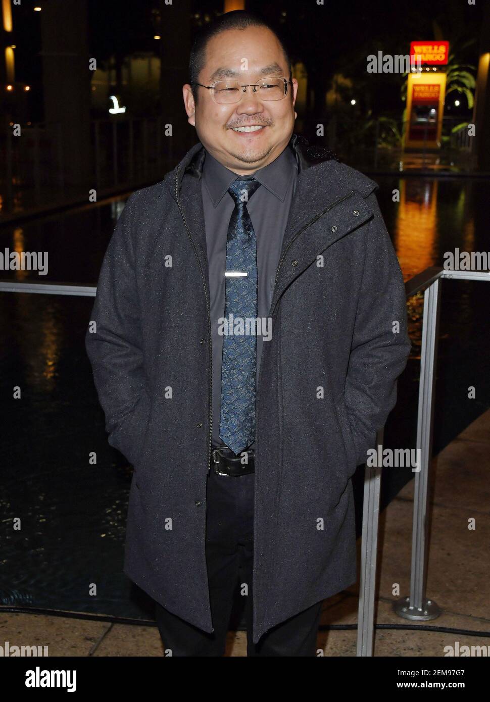 Aaron Takahashi arrives at the "Linda Vista" Opening Night held at the ...