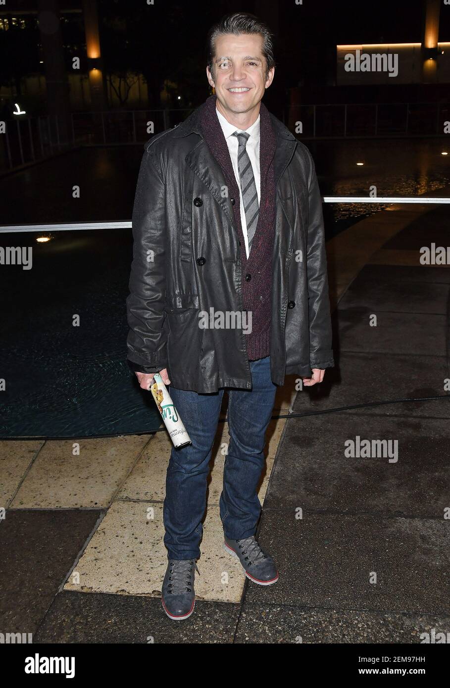 Jonathan Del Arco arrives at the "Linda Vista" Opening Night held at ...