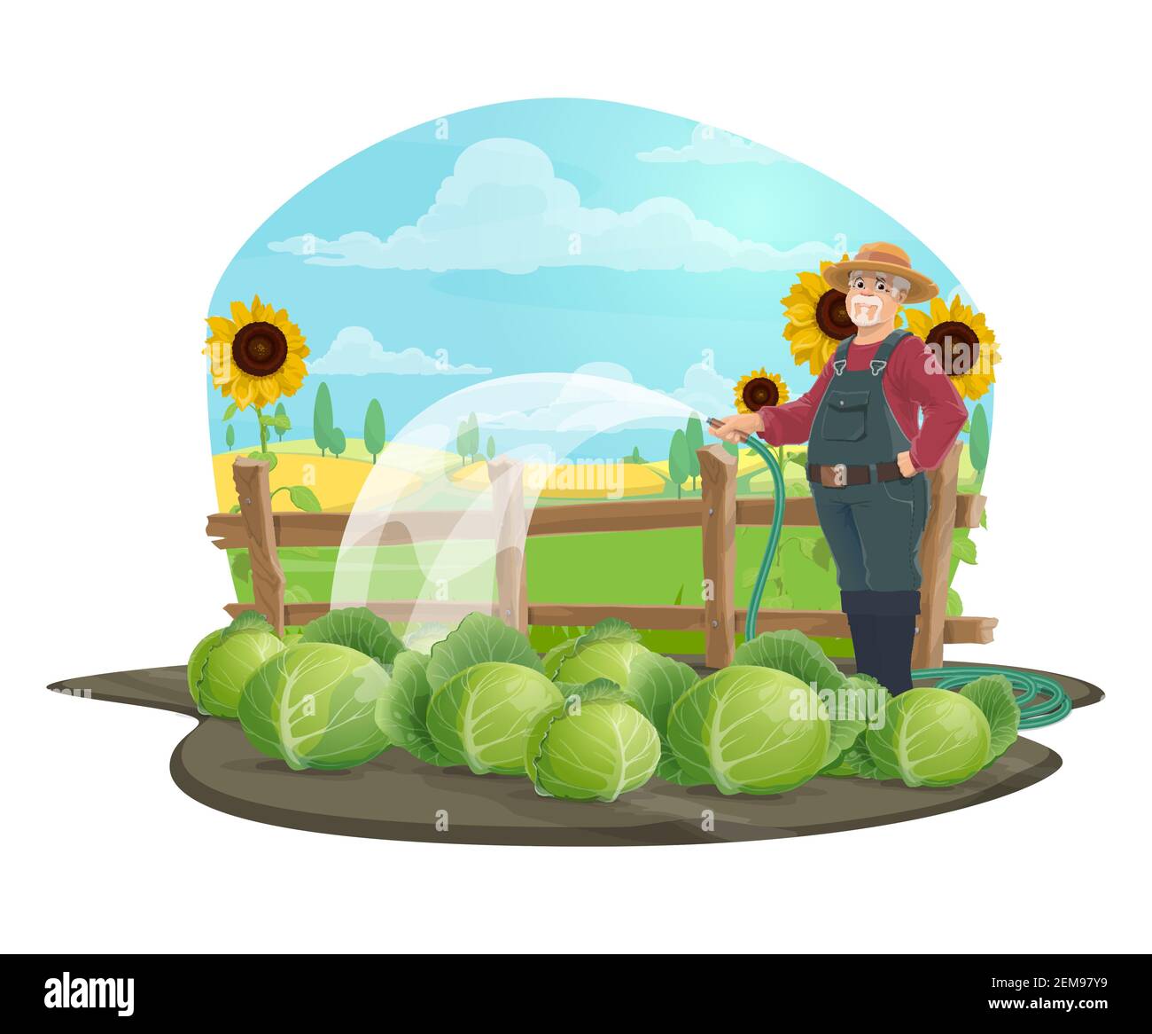 Farm Vegetables Clipart