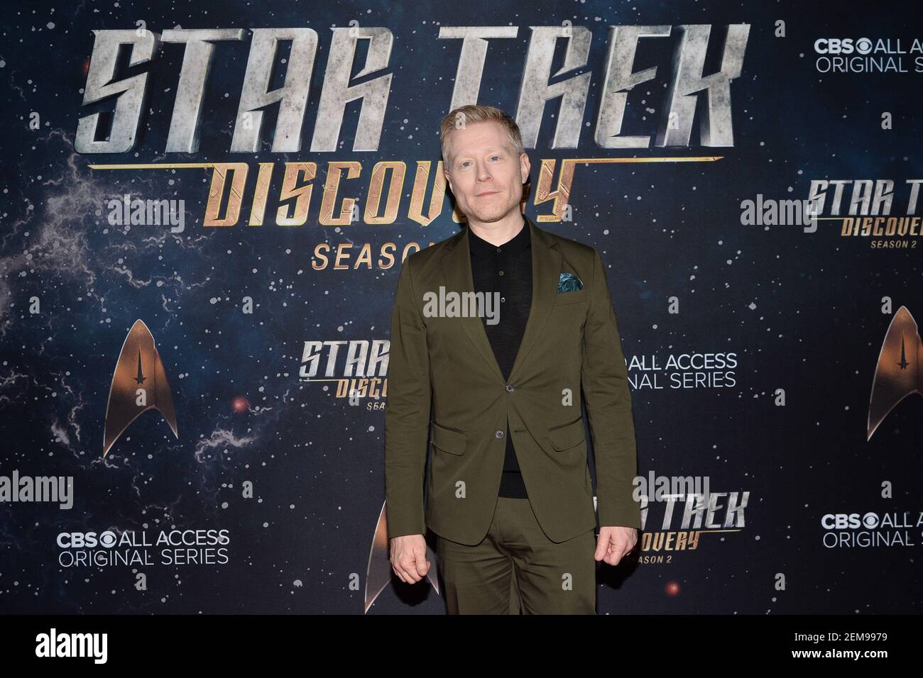 Actor Anthony Rapp attends the 'Star Trek: Discovery' Season 2 Premiere ...