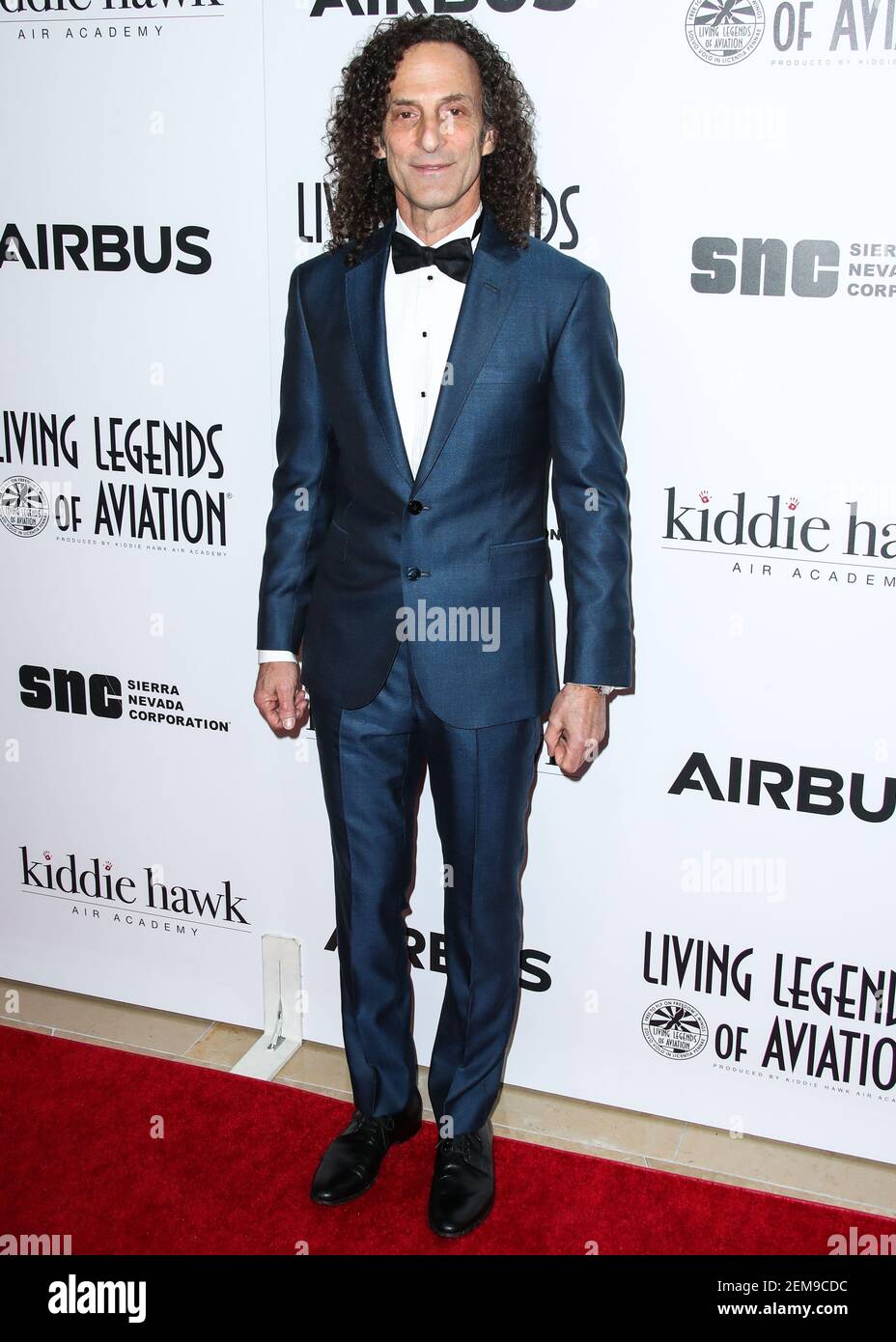 BEVERLY HILLS, LOS ANGELES, CA, USA - JANUARY 18: Saxophonist Kenny G ...