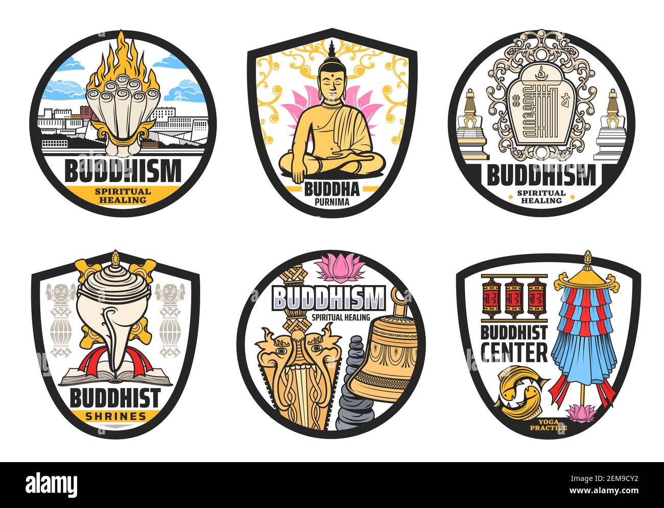 Dorje Stock Vector Images - Alamy