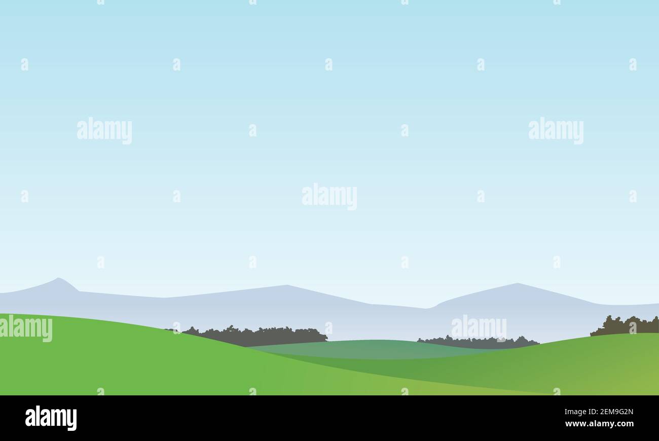 Vector Landscape Background 1 Stock Vector Image & Art - Alamy