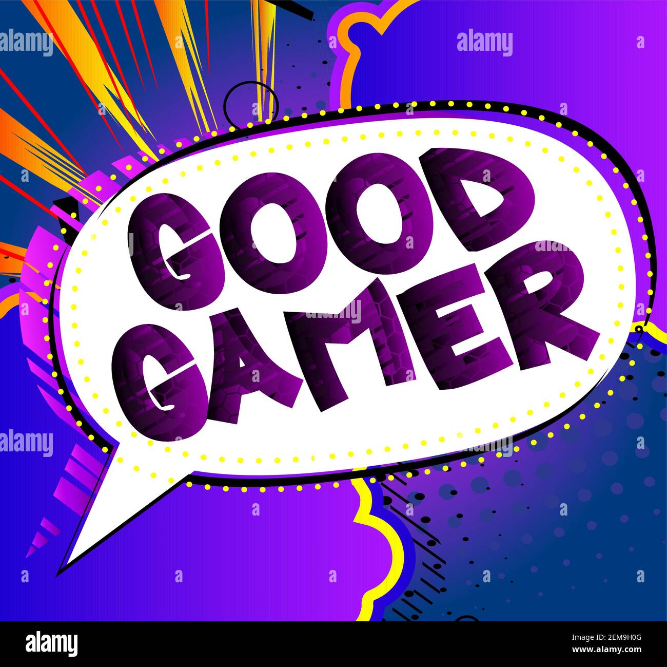 Pc or Console gaming, Gamer related words, quote on Comic book style ...
