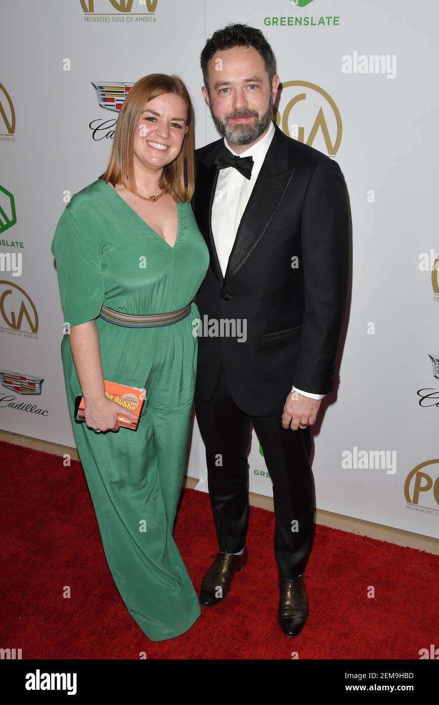 Pip Wells and Andy Thomas at the 30th Annual Producers Guild Awards ...