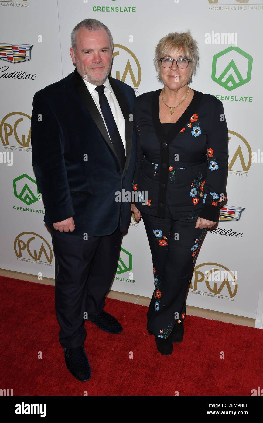 Sarah Green and Hugo Burnham at the 30th Annual Producers Guild Awards ...