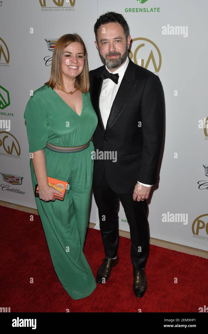 Pip Wells and Andy Thomas at the 30th Annual Producers Guild Awards ...