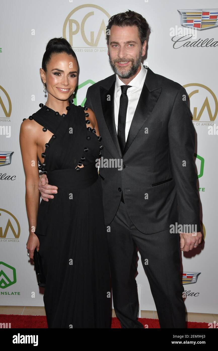 Andrew Form and Jordana Brewster at the 30th Annual Producers Guild ...