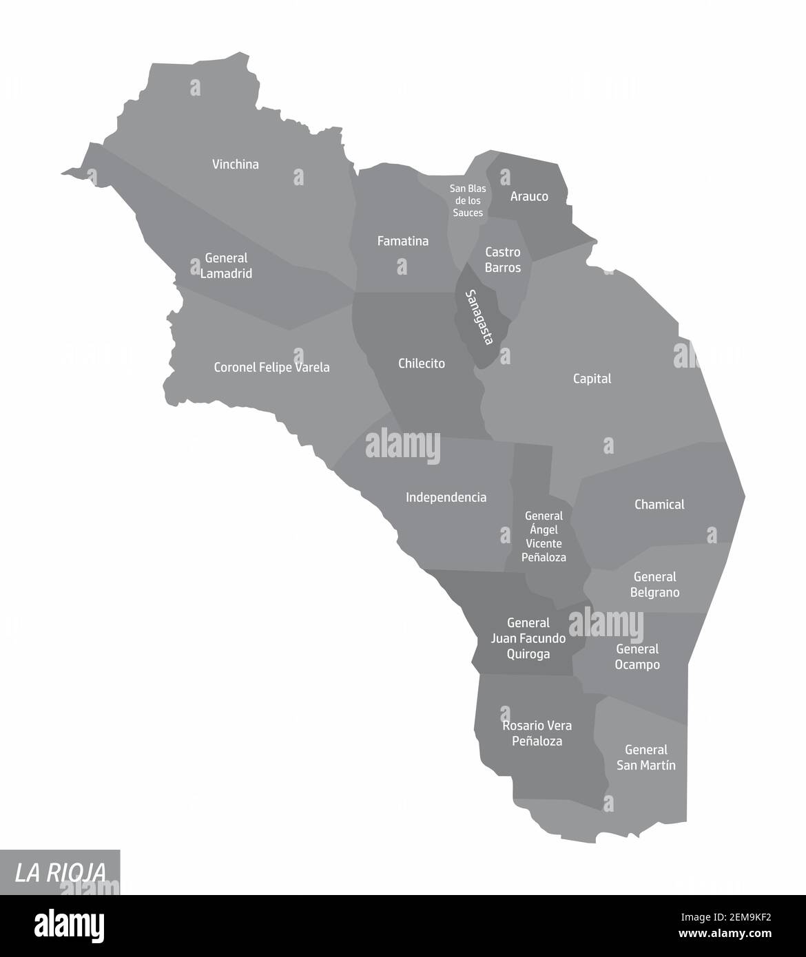 La rioja argentina map hi-res stock photography and images - Alamy