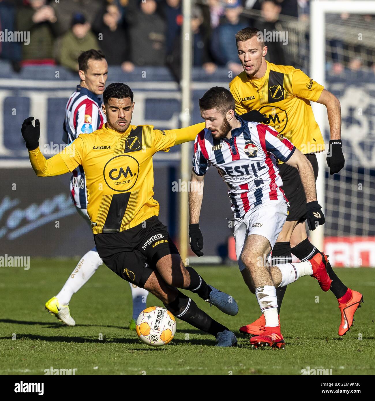TILBURG, Netherlands, 20-01-2019, football, Koning Willem II stadium ...