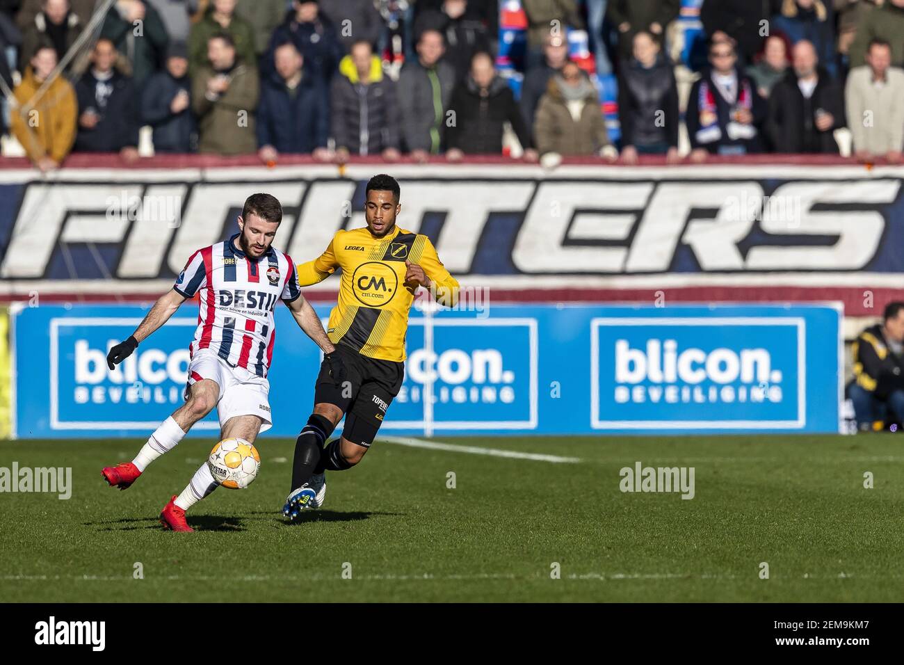 TILBURG, Netherlands, 20-01-2019, football, Koning Willem II stadium ...