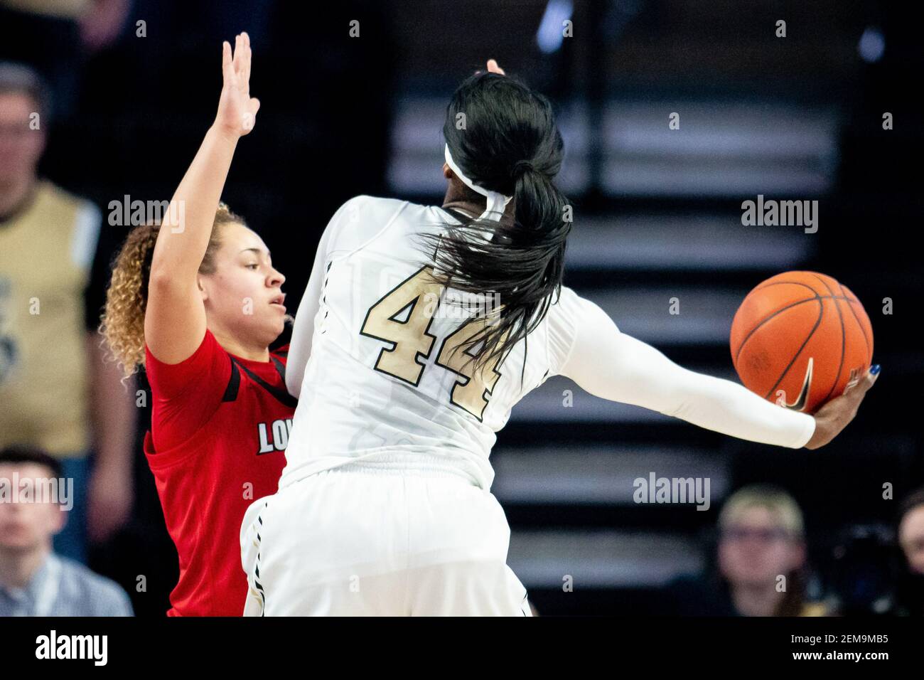 January 20, 2019: Louisville Cardinals guard Mykasa Robinson (5 ...